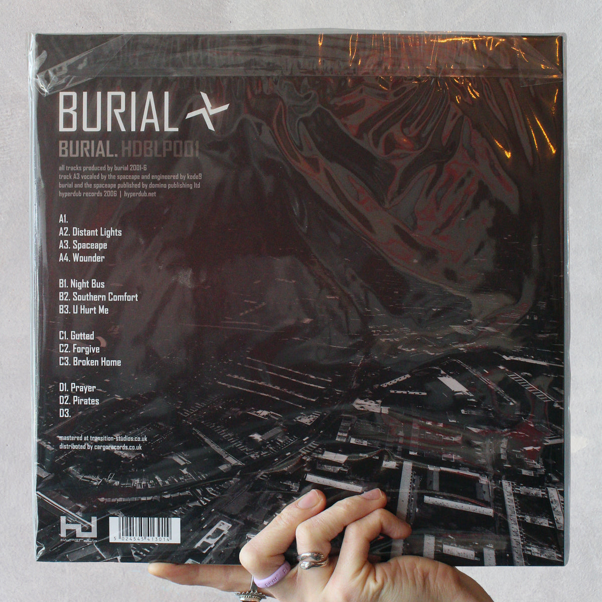 Burial - 'Burial' (2006) Vinyl – AAA